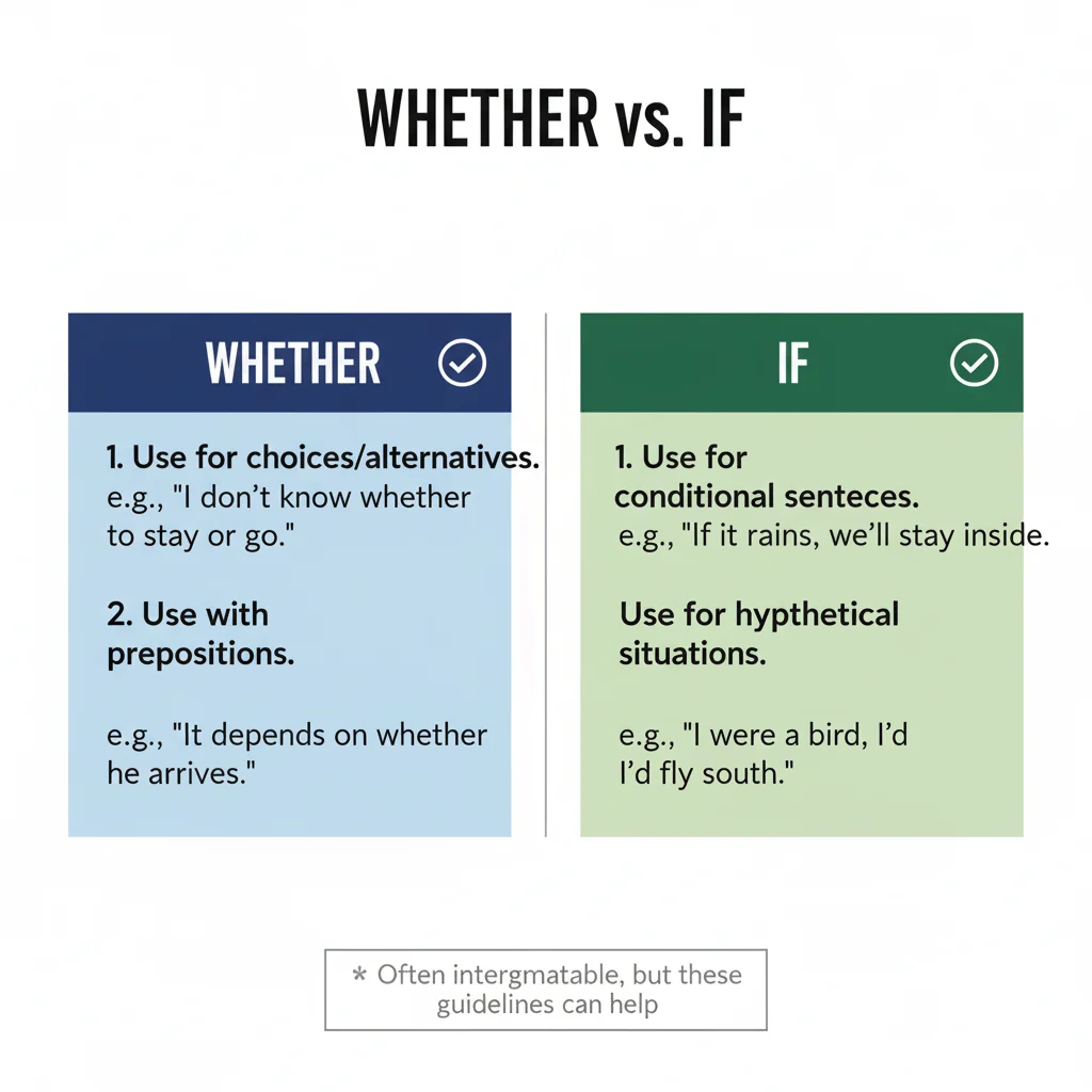 Real Whether Meaning in English Grammar 📚 | 2025