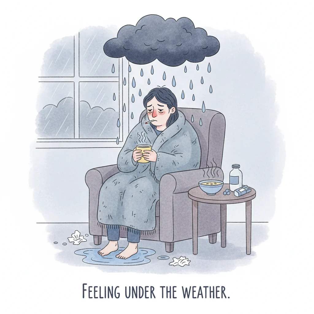 Discover🌦️ Under the Weather Meaning: