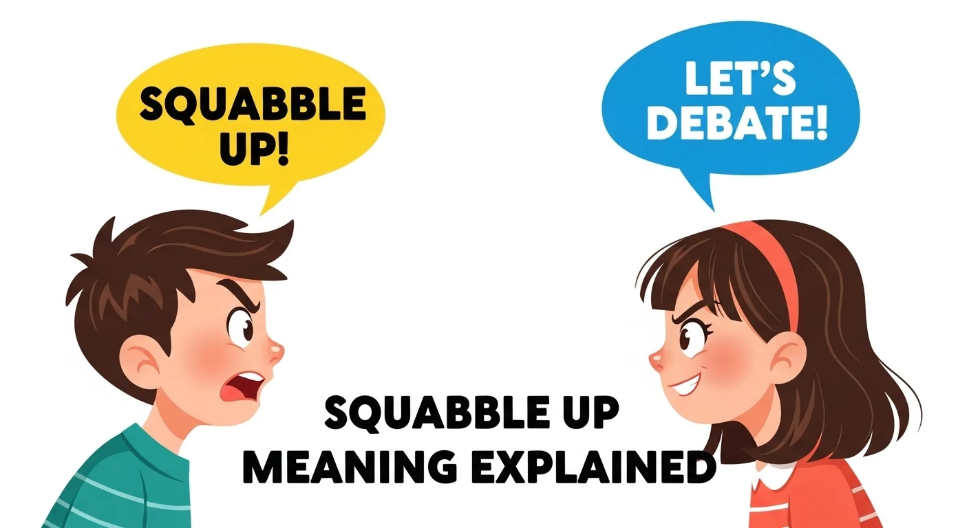 Squabble Up Meaning