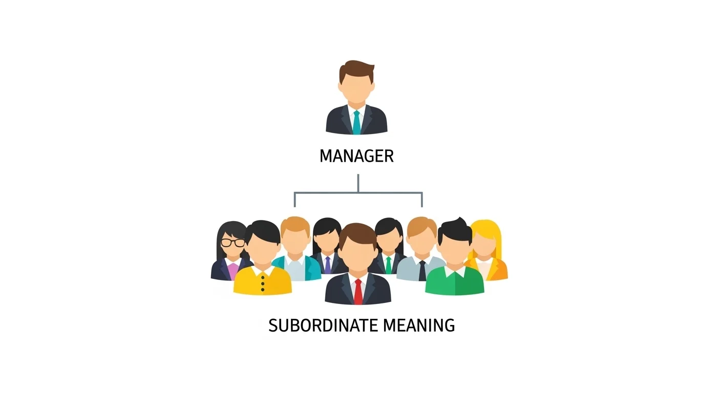 What Does Subordinate Mean? Easy Definition