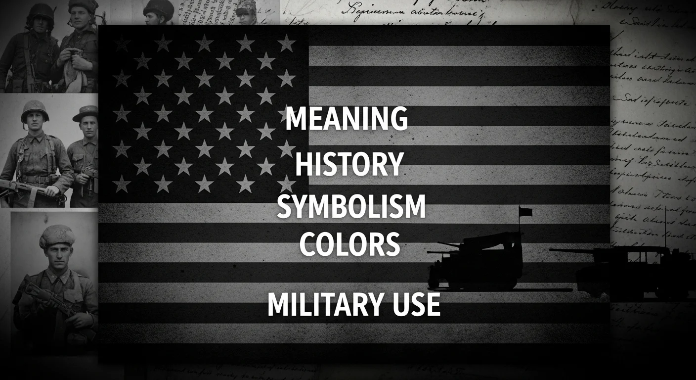 Black American Flag Meaning – History, Colors & Symbolism Explained