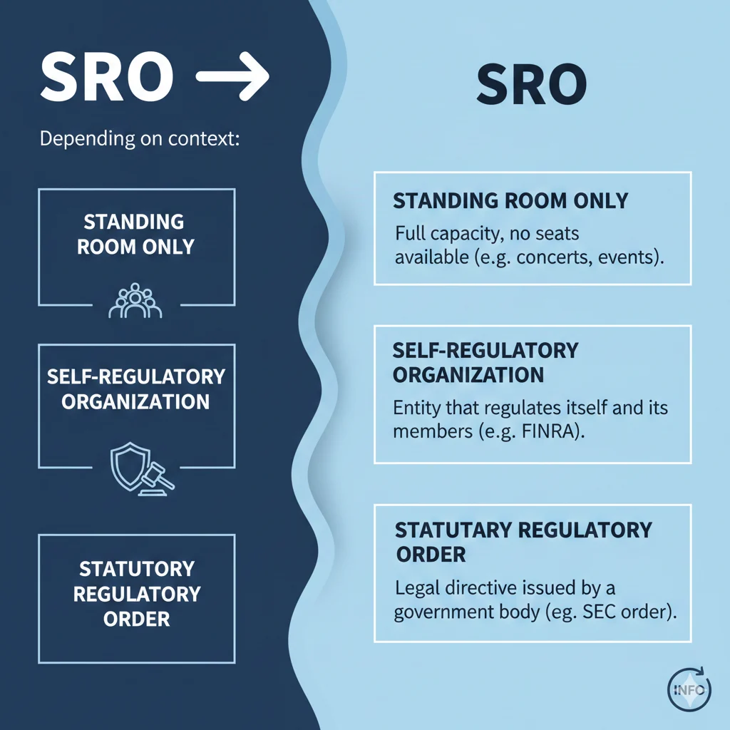 SRO Meaning: The Secret Behind Its Different Uses