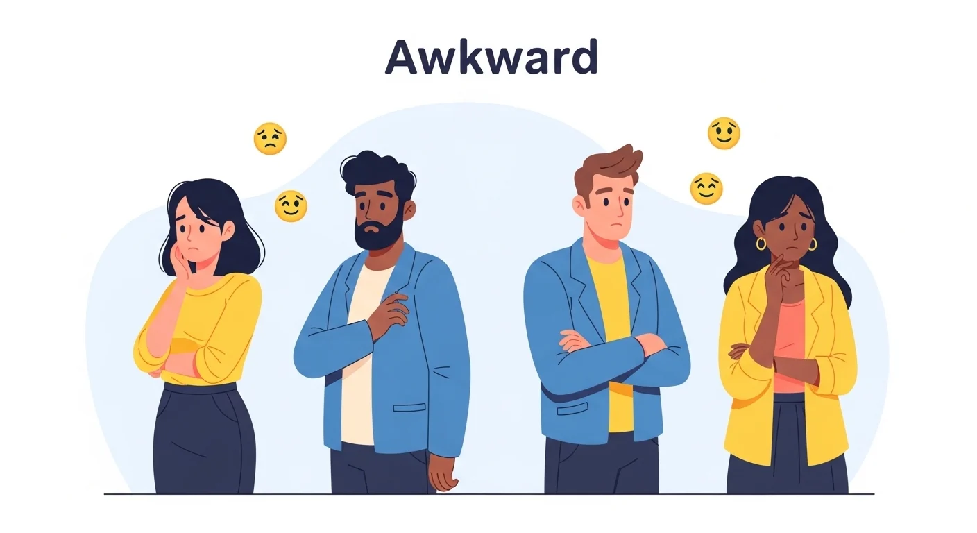 Awkward Meaning: What It Really Means in Social Situations & Chat