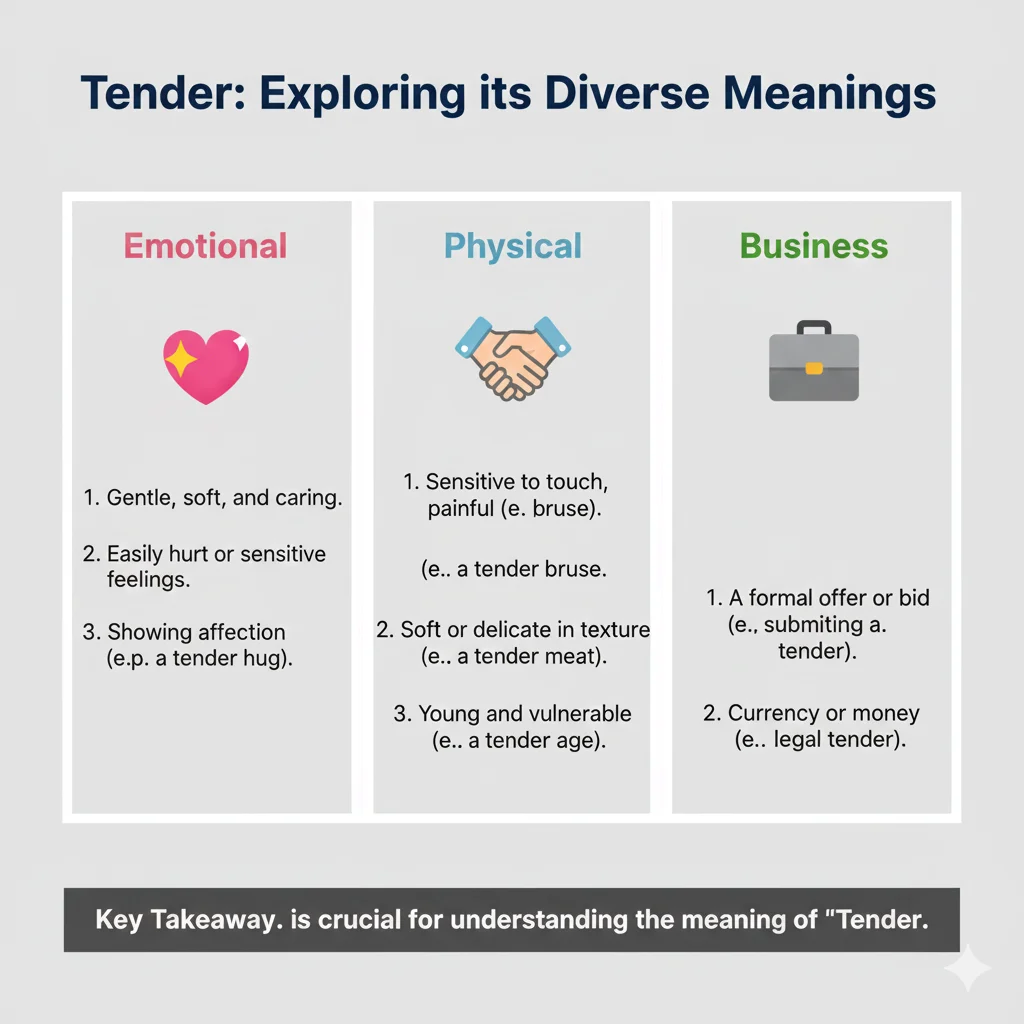 Tender Meaning: What It Really Means Emotionally