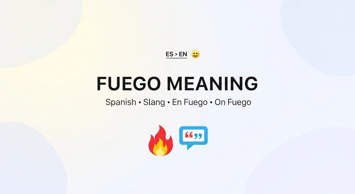 Fuego Meaning (Spanish & Slang): En Fuego, On Fuego + Examples